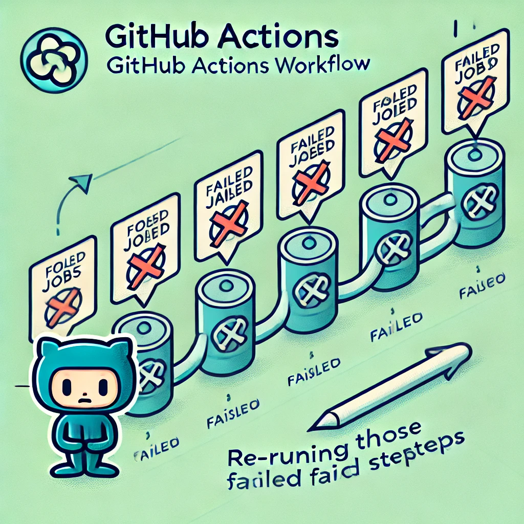 Github Actions API: Re-run failed jobs from a workflow run | Orchestra